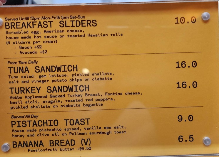 Community Goods Menu | Fresh Cafe Fare & Coffee in Los Angeles